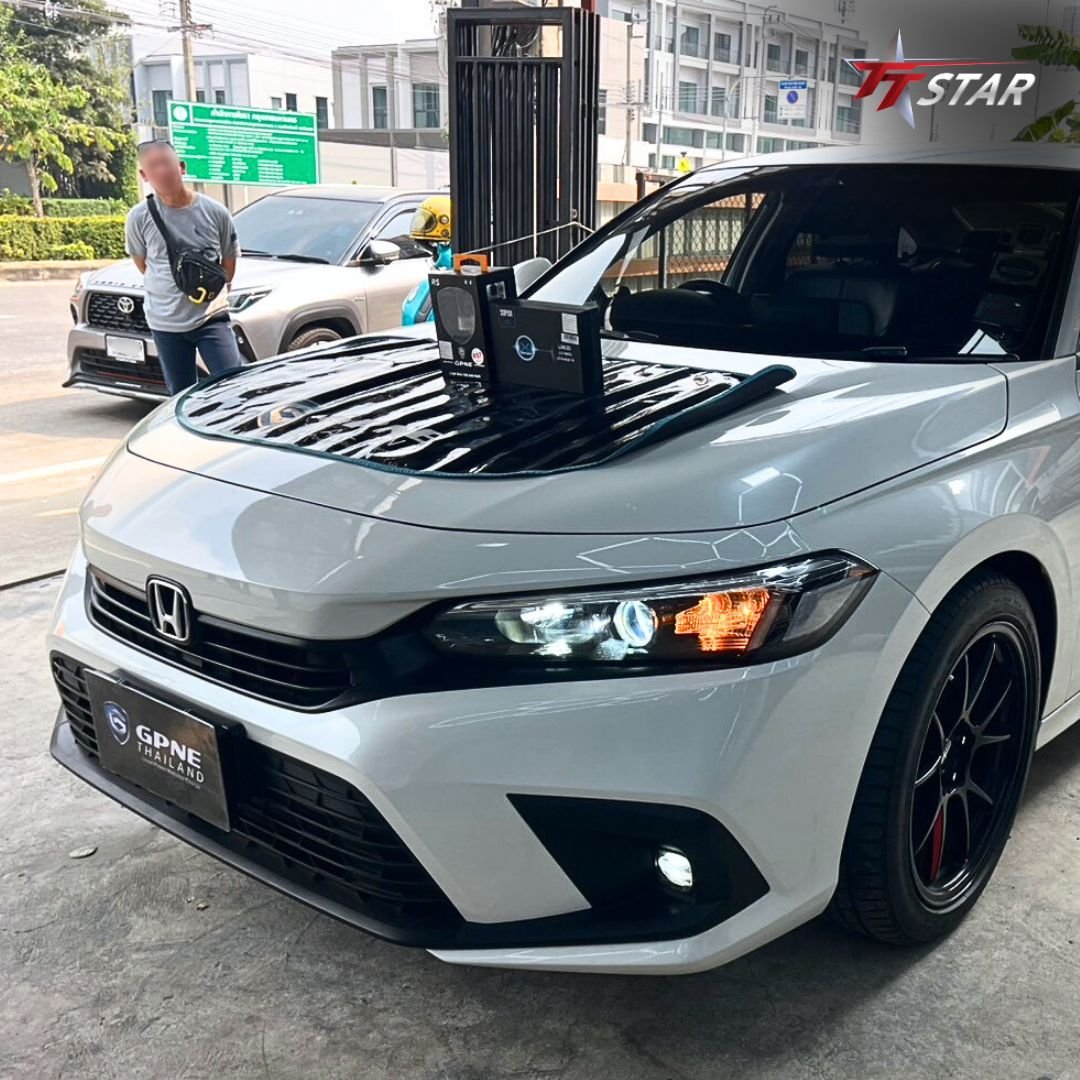 ติดตั้งไฟหน้ารถยนต์ HONDA CIVIC FE 2022 ด้วย GPNE RS7 - ttstarthailand